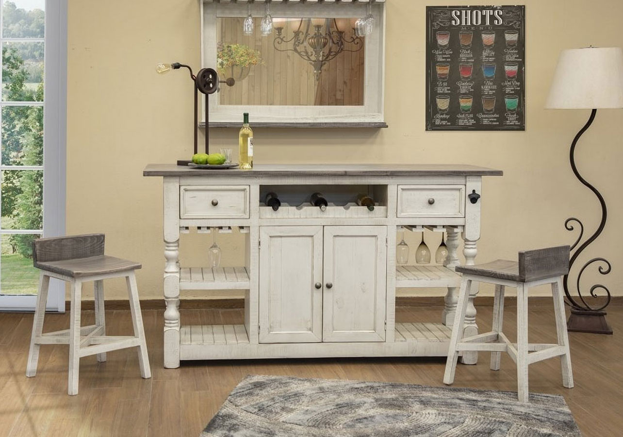 Just in Time for Celebrating Summer! Flawless White Home Bar Sets ...